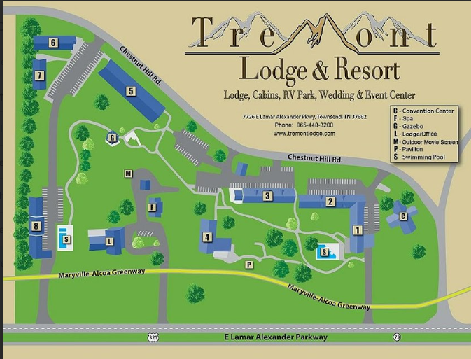 Tremont Guide Map